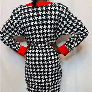 Other | Vintage Houndstooth Set | Poshmark